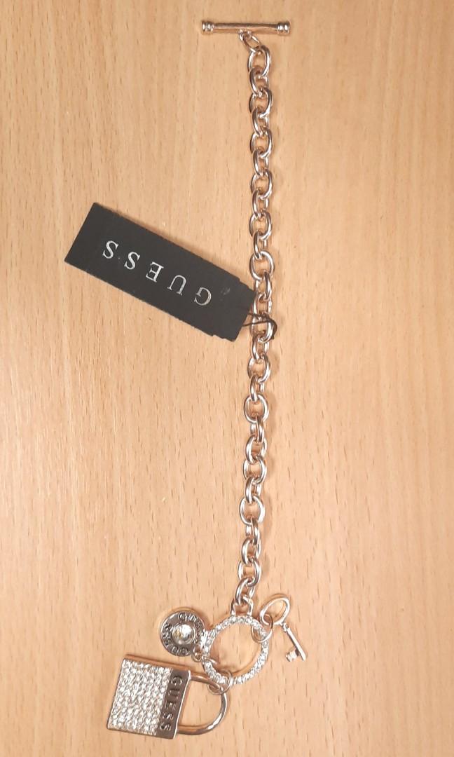 Guess Bracelets(lock and key), Women's Fashion, Jewelry & Organizers ...