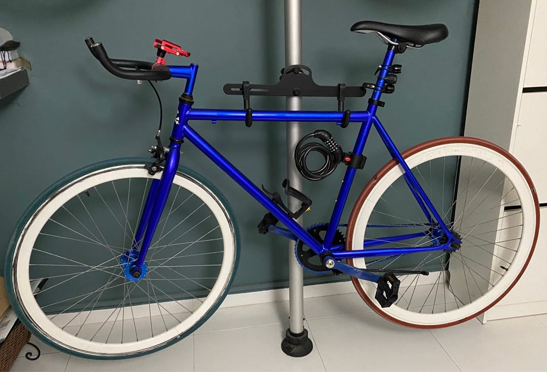 Harris Blue Fixie, Sports Equipment, Bicycles & Parts, Bicycles on ...