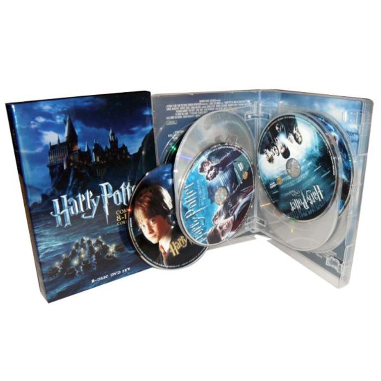 HARRY POTTER DVD Collection Complete Set 8 Movies in 1 Harry Potter ...