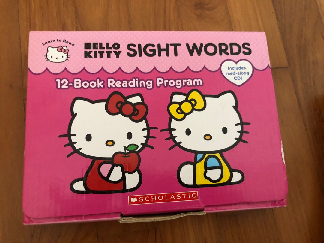 Hello kitty phonics book+CD, Hobbies & Toys, Books & Magazines ...
