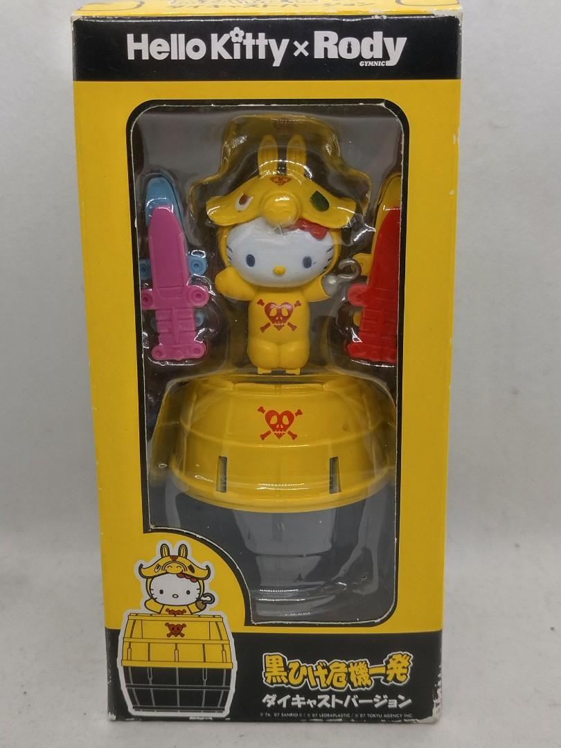 Hello Kitty X Rody - Pop-up Pirate - Yellow ver. (Diecast Barrel), Hobbies & Toys, Collectibles ...