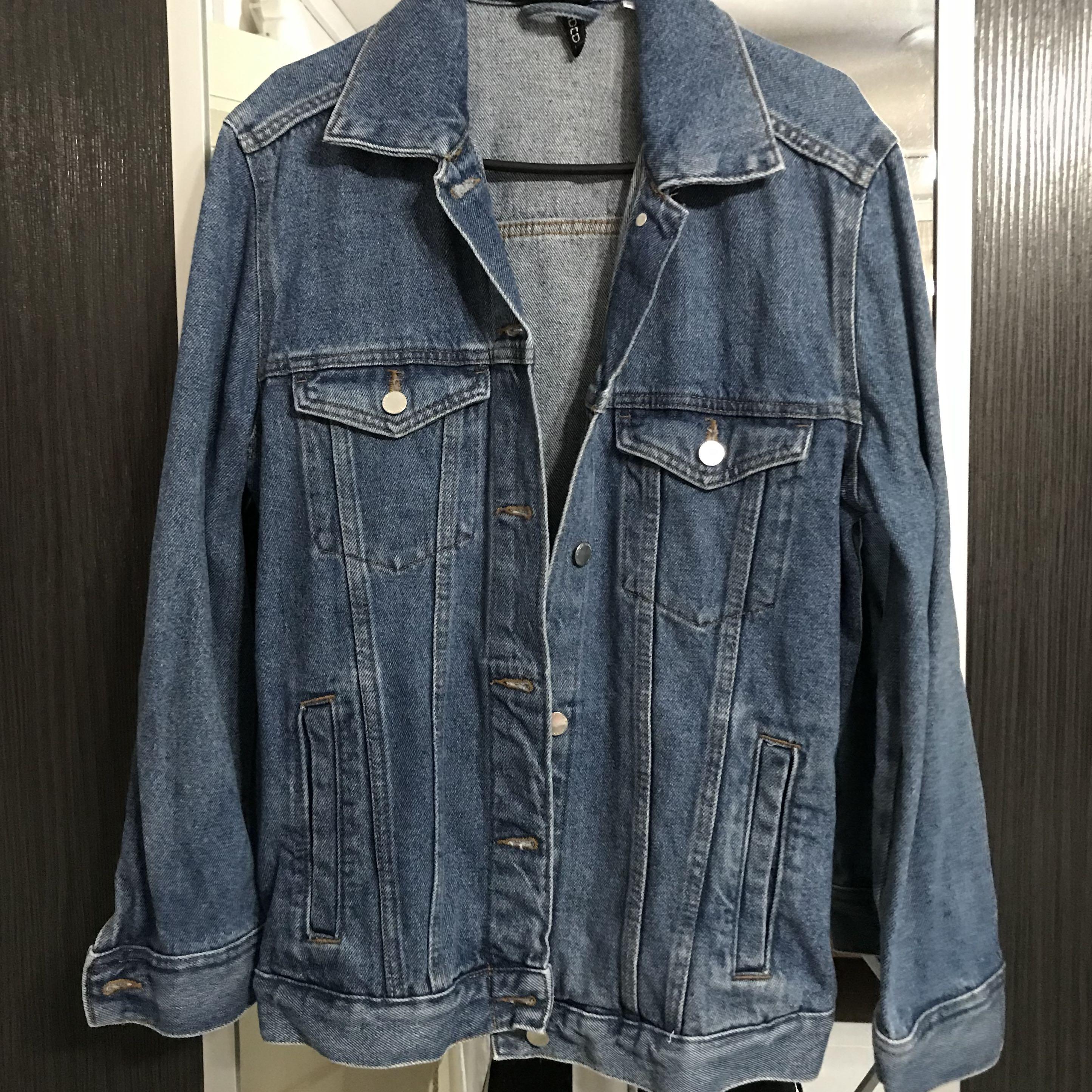 H&M [Divided] Denim Jacket, Women's Fashion, Coats, Jackets and ...