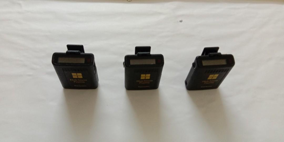 Hutchison paging original pager beautiful body (made in Japan ...