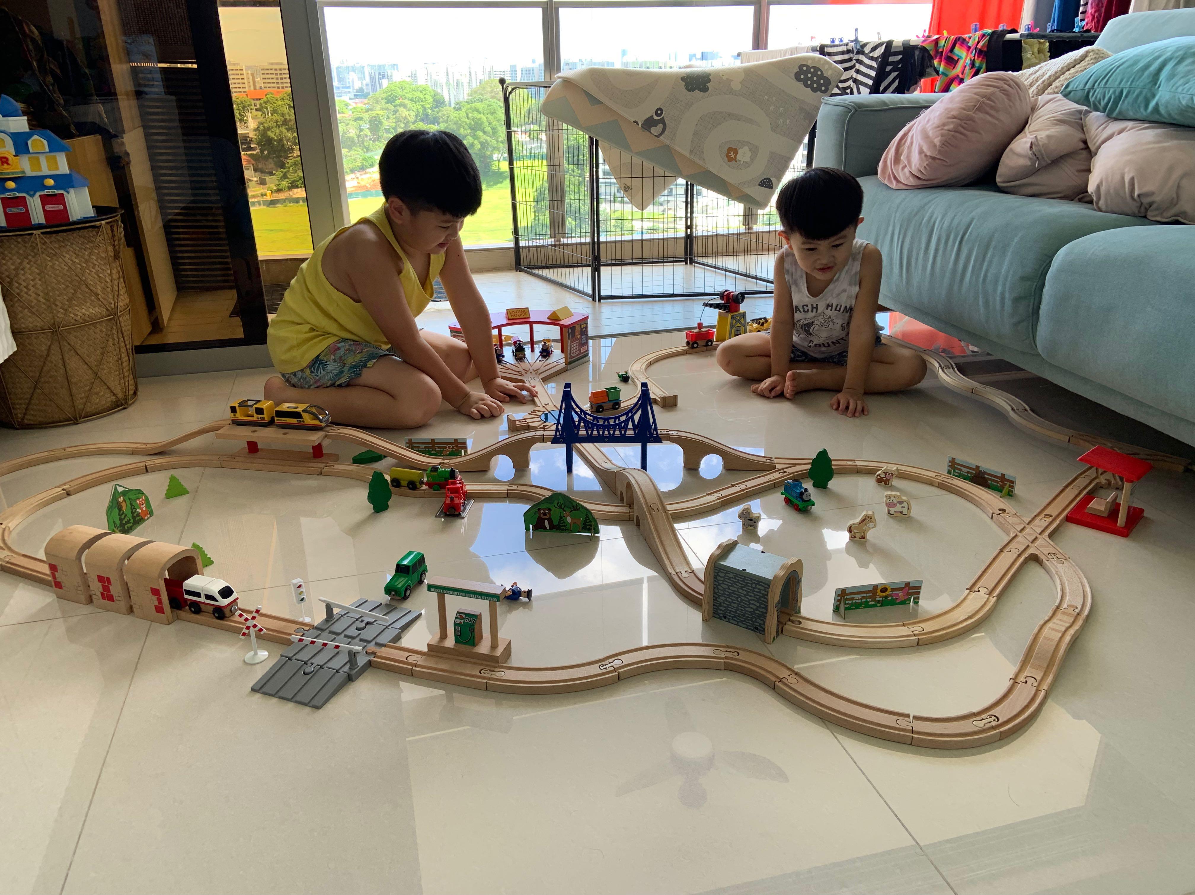 IKEA Train Set, Hobbies & Toys, Toys & Games on Carousell