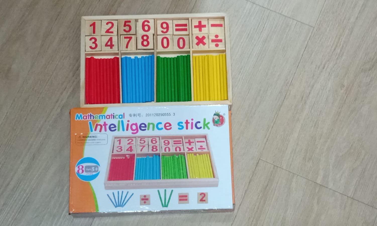 Intelligence stick for Maths Preschool, Hobbies & Toys, Toys & Games on ...