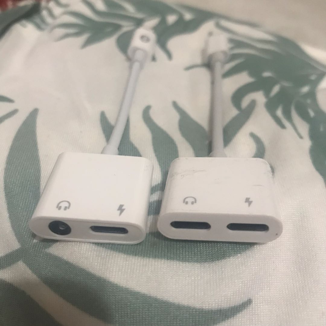 iPhone Splitter Adapter 3.5mm Lightning Earpods, Mobile Phones ...