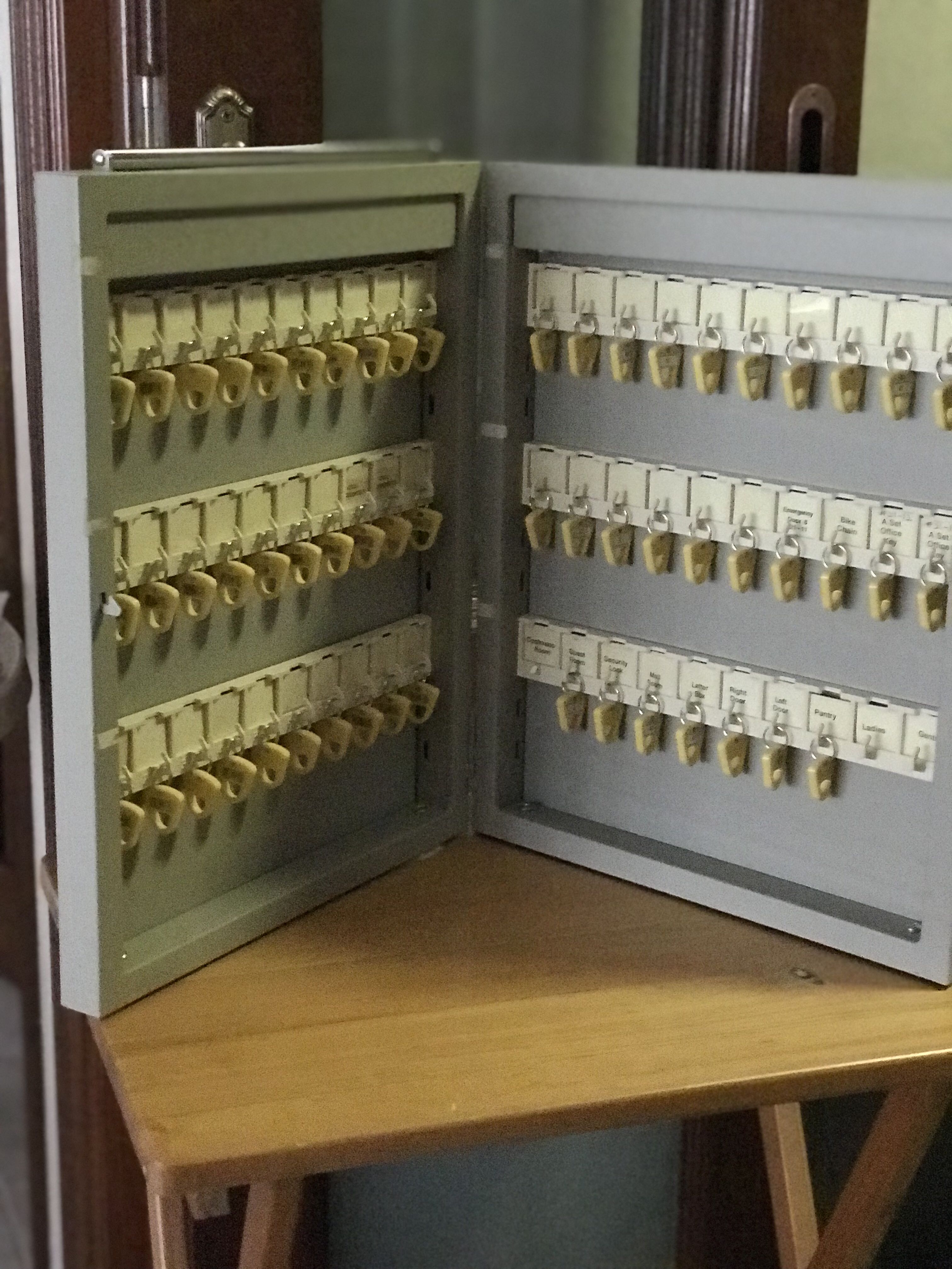 ITOKI 60 key Press Cabinet, Furniture & Home Living, Home Improvement ...