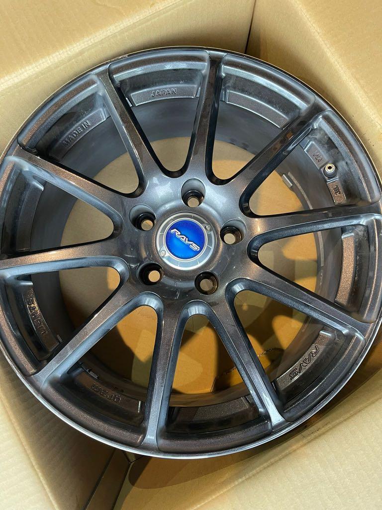 Japan Sport Rim Rays GL-57TRANSCEND 17" 5X114.3, Car Accessories, Tyres ...
