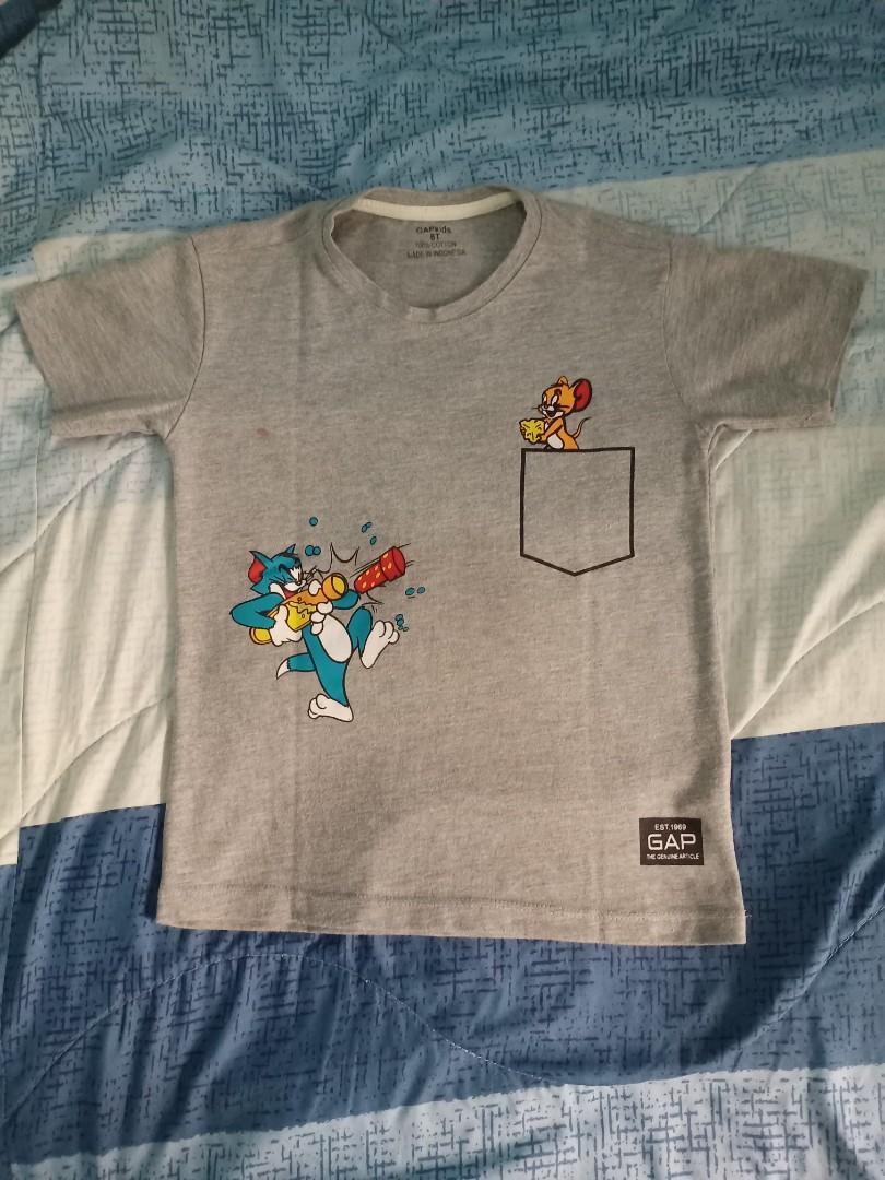 Kaos Gap Anak Tom Jerry, Bayi & Anak, Baju Anak Laki-laki, 4 hingga 7 ... Kaos Gap Anak Tom Jerry, Bayi & Anak, Baju Anak Laki-laki, 4 hingga 7 ...