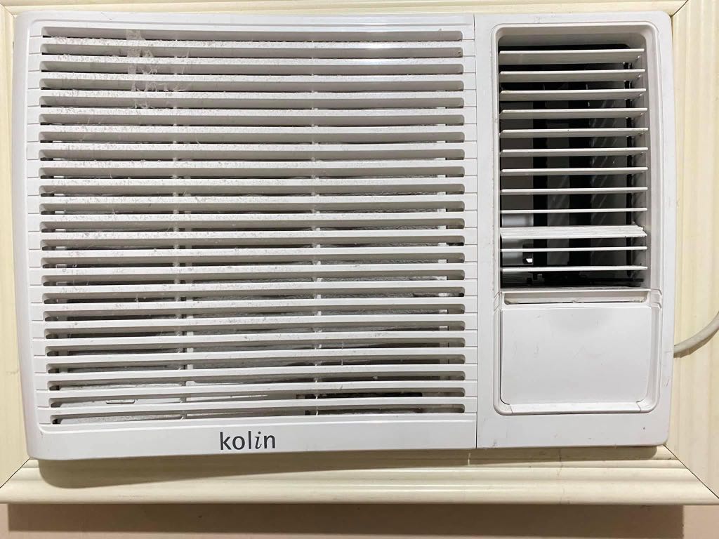 Kolin 1.5 hp window type ac, TV & Home Appliances, Air Conditioning and ...