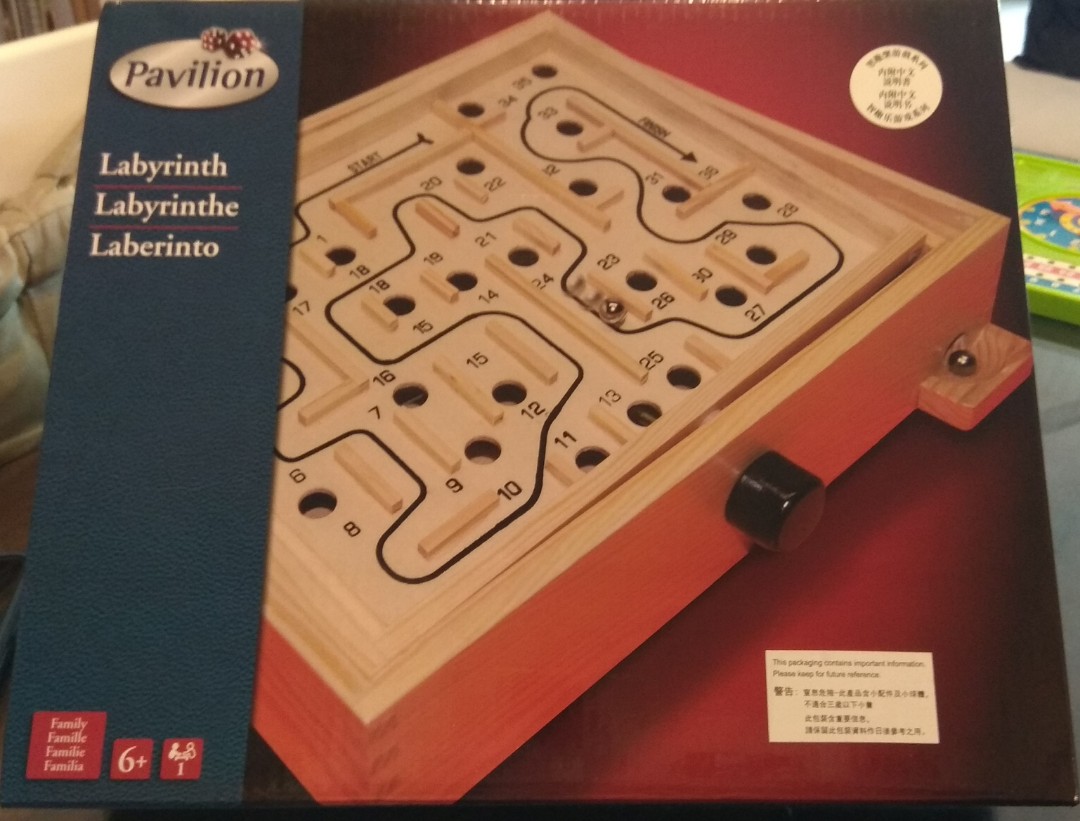 Labyrinth Family Game, Hobbies & Toys, Toys & Games on Carousell