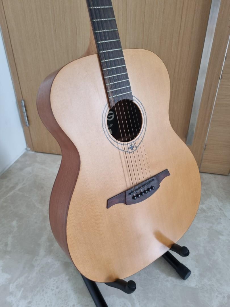 LAG Acoustic Guitar, Hobbies & Toys, Music & Media, Musical Instruments ...