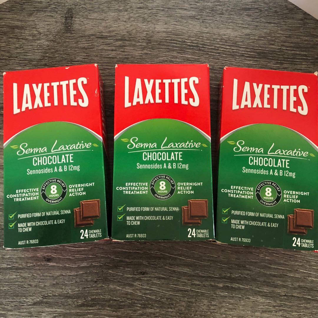Laxettes Senna Laxative, Health & Nutrition, Braces, Support ...