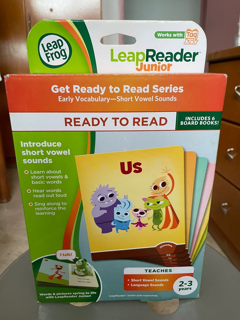 Leap Frog - Leap Reader Junior (2-3years old), Hobbies & Toys, Books ...