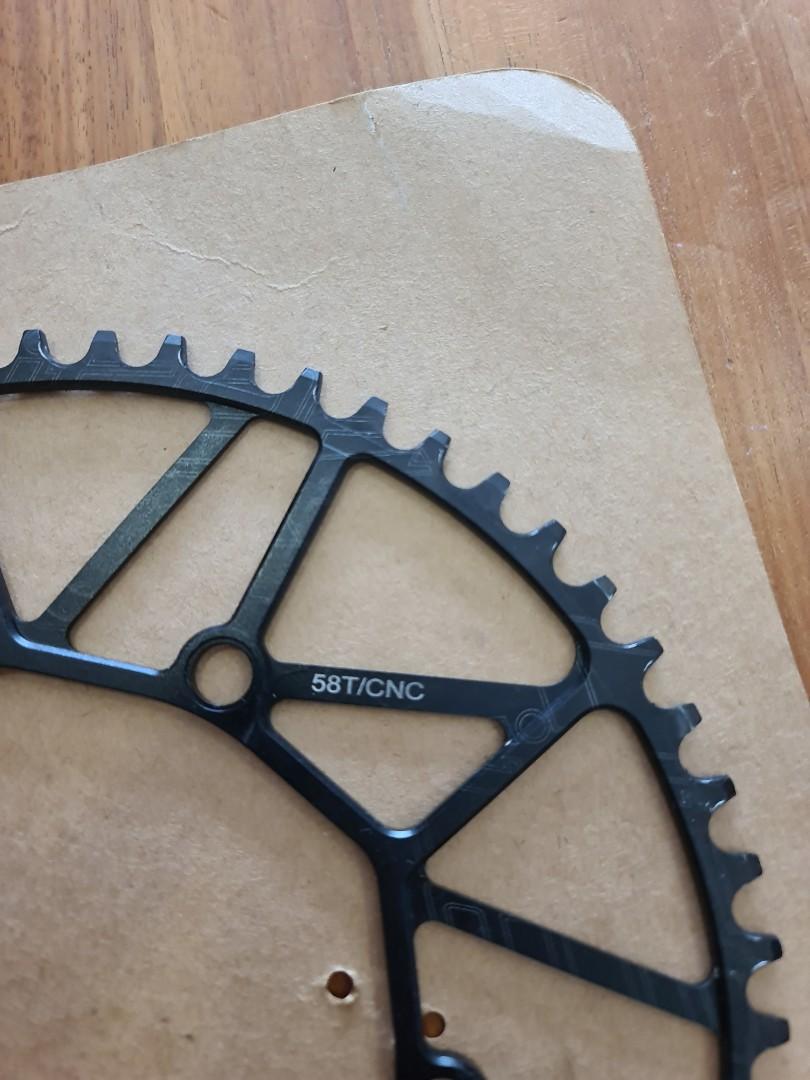 Litepro chainring 58T 130BCD, Sports Equipment, Bicycles & Parts, Parts ...