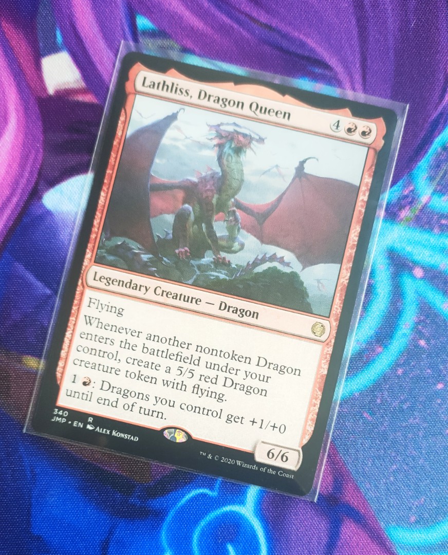 Magic the Gathering Lathliss, Dragon Queen MTG, Hobbies & Toys, Toys ...