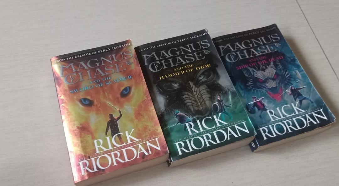 Magnus Chase series, Hobbies & Toys, Books & Magazines, Fiction & Non ...