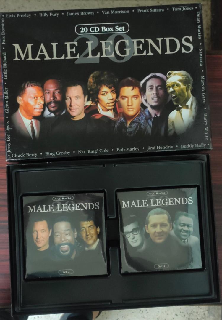Male Legends Box Set CD, Hobbies & Toys, Music & Media, CDs & DVDs on ...