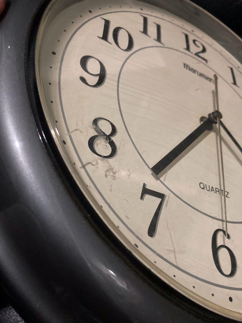 Maruman Wall Clock, Furniture & Home Living, Home Decor, Clocks on ...