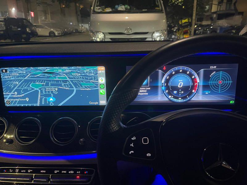 Retrofit Original Recon Mercedes E-Class Right Hand Drive W213 Dual 12. ...