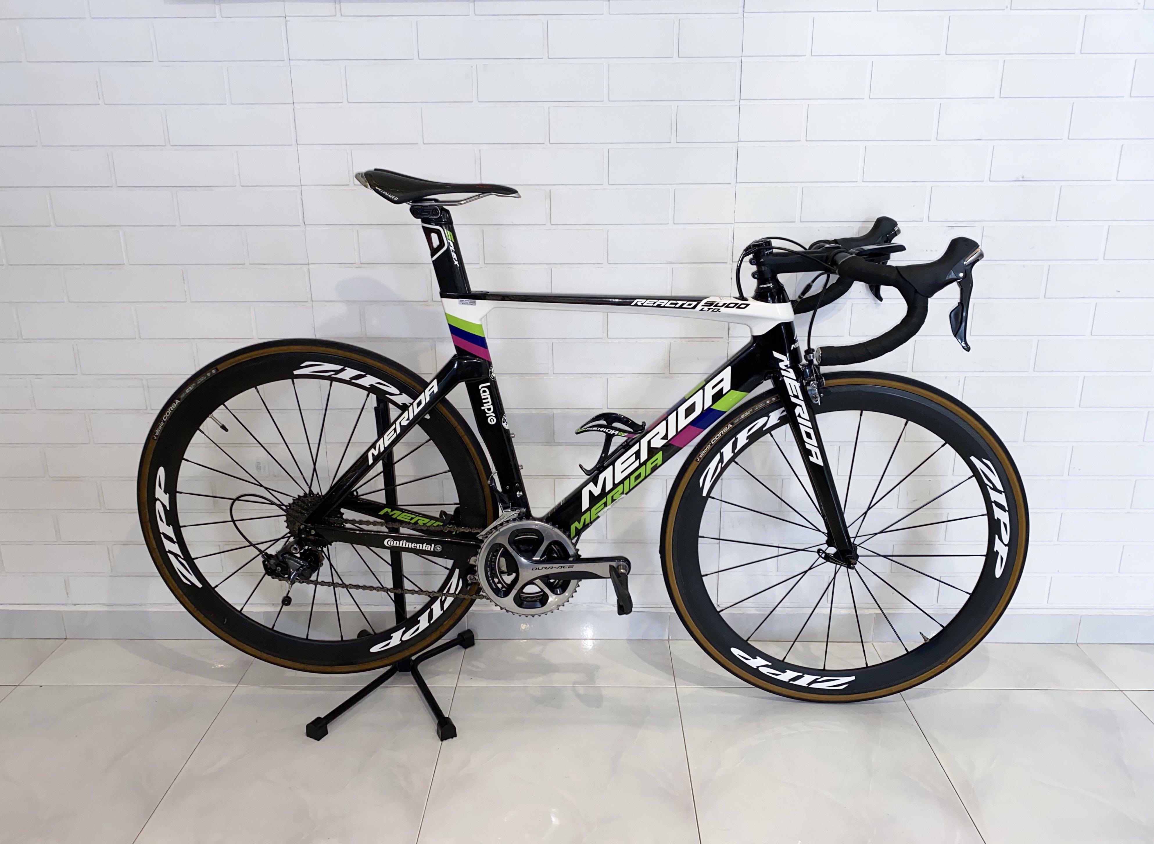 Merida Reacto 5000 Lampre Dura Ace Ultegra Carbon Wheelset Full Road ...