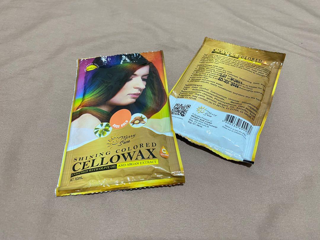 Merry Sun Cellowax in Rose Gold, Beauty & Personal Care, Hair on Carousell