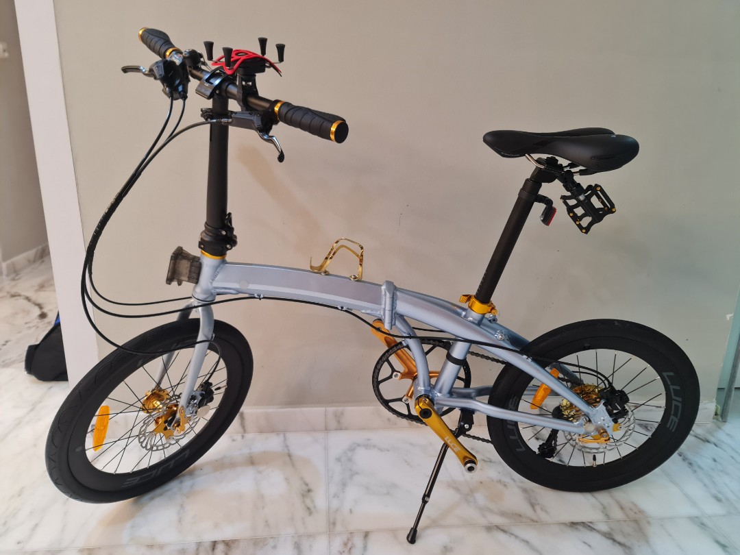 Mobot camp gold, Sports Equipment, Bicycles & Parts, Bicycles on Carousell