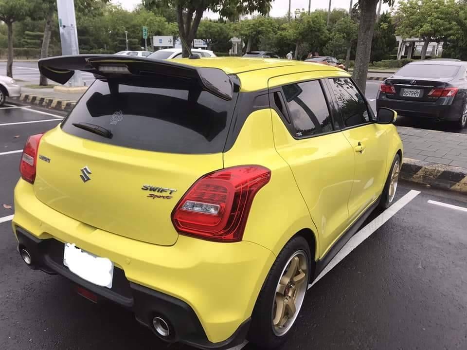 suzuki swift sport Monster sport style gt spoiler for new swift sport ...