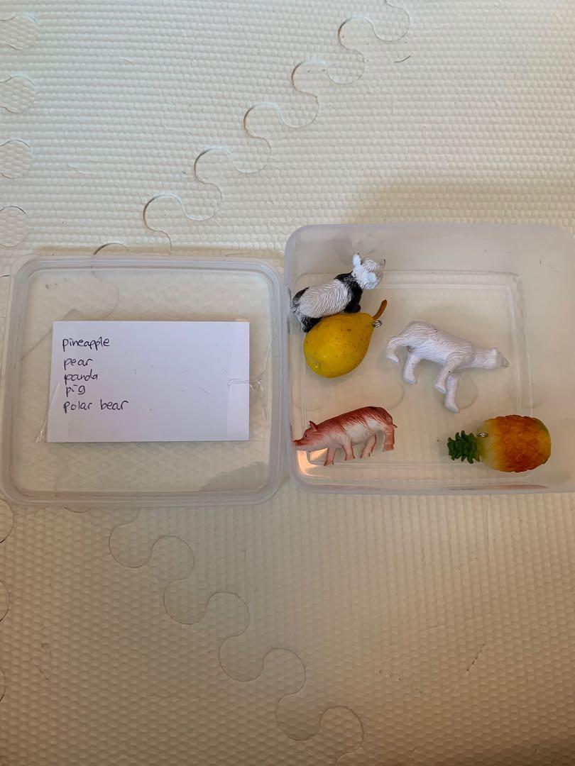 Montessori alphabet phonics object boxes a to z to learn letter sound ...