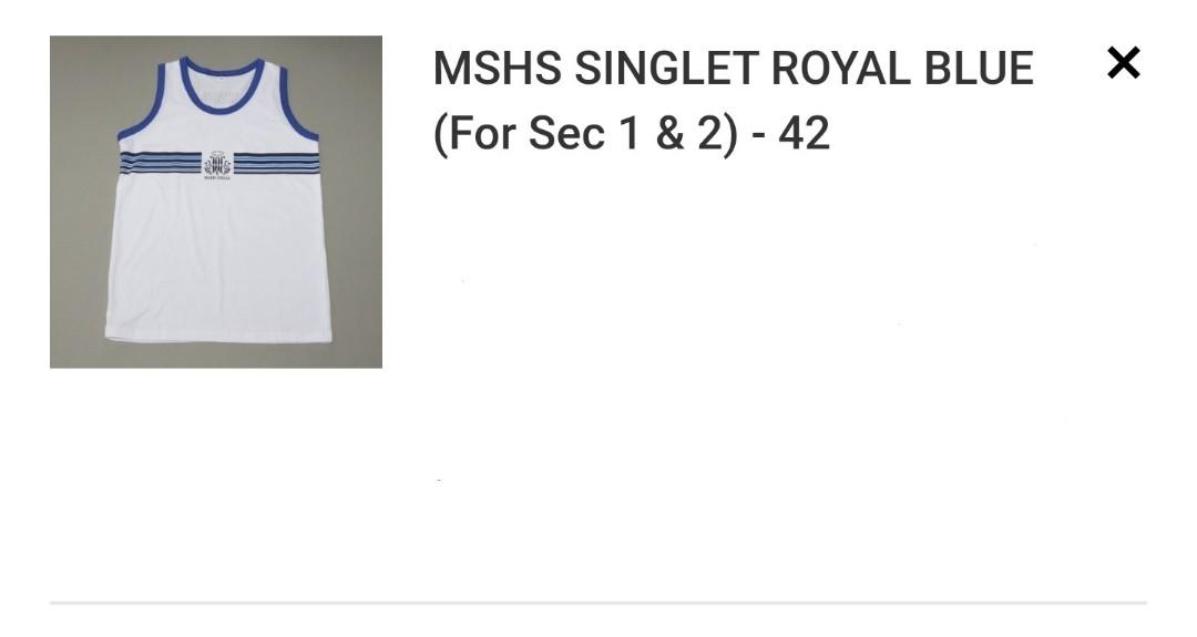MSHS School Uniform, Hobbies & Toys, Stationery & Craft, Occasions ...
