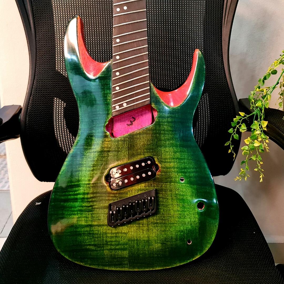 Multiscale 7 String Electric Guitar pls read details YOLO FCFS, Hobbies ...