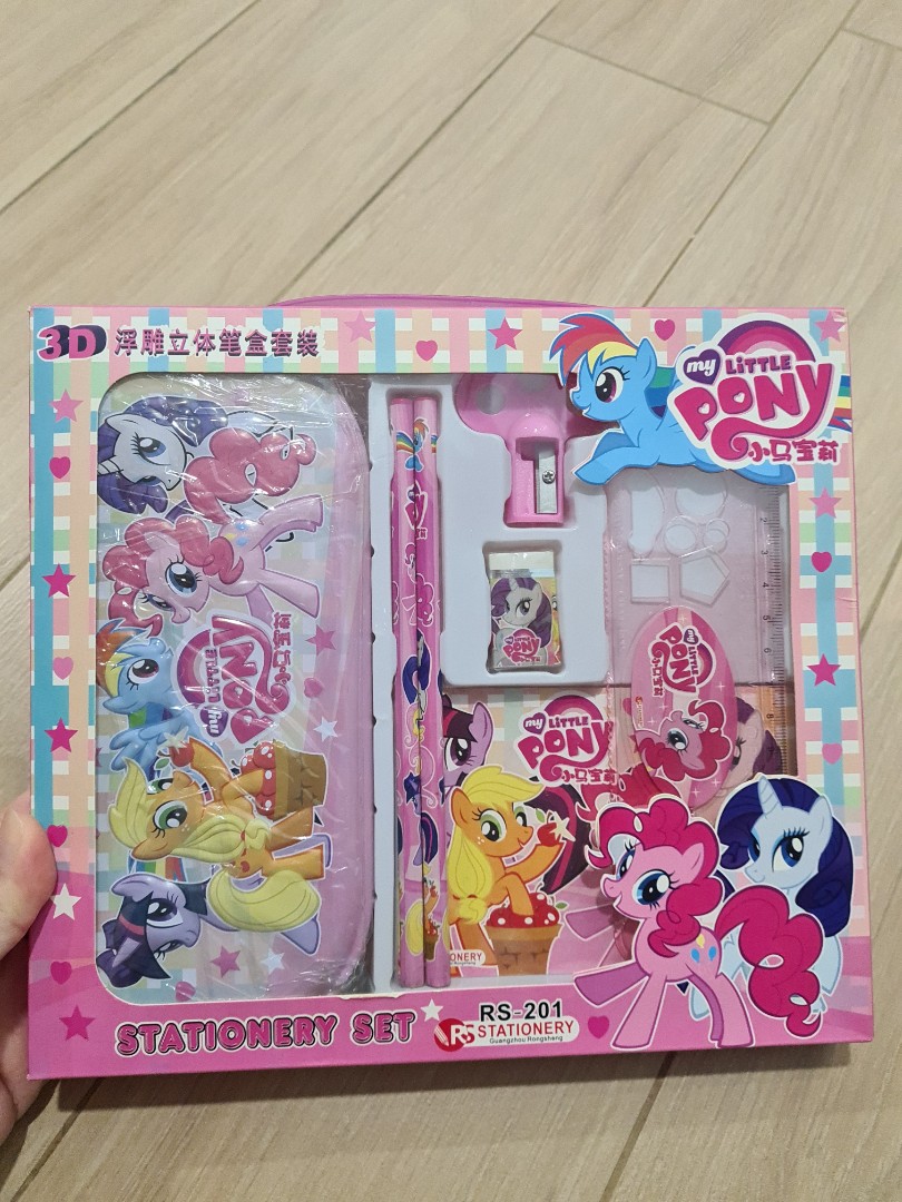 My little pony stationary set, Hobbies & Toys, Stationery & Craft ...