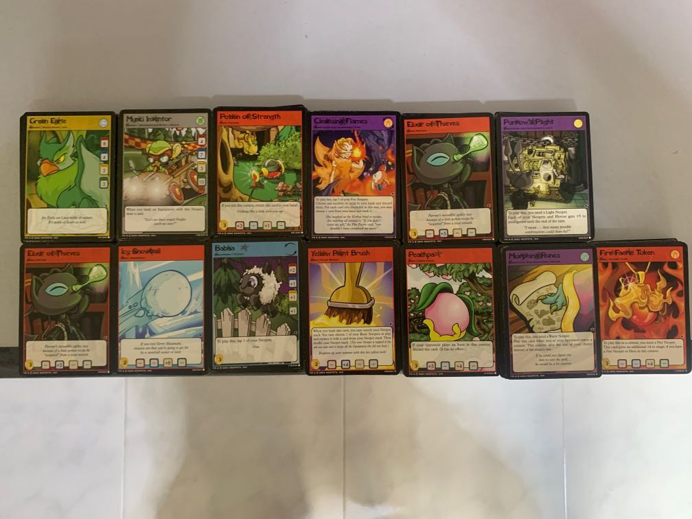 Neopets Cards, Hobbies & Toys, Toys & Games on Carousell