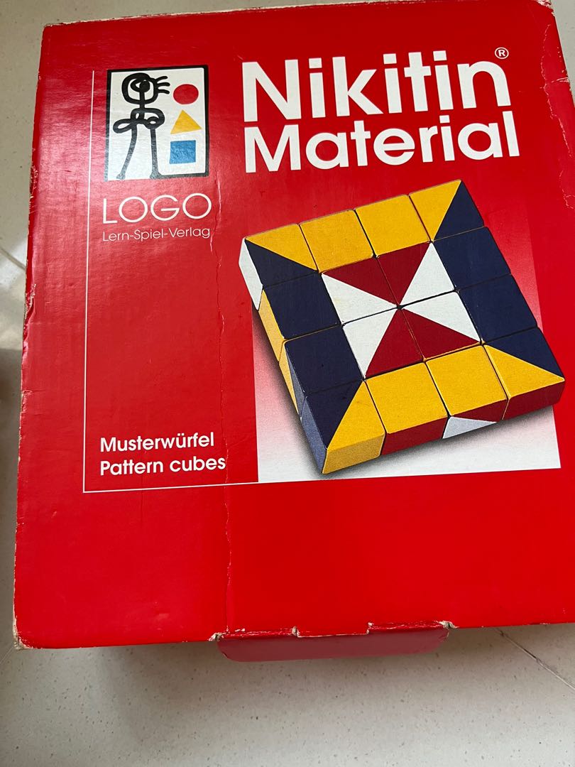 Nikitin Material - pattern cubes, Hobbies & Toys, Toys & Games on Carousell