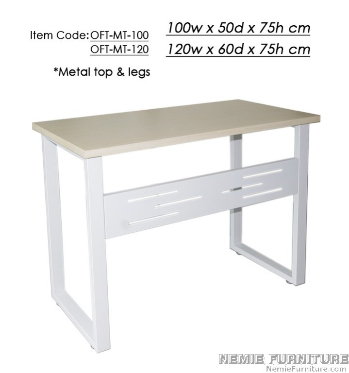 OFT MT100 study table / work table, Furniture & Home Living, Furniture ...