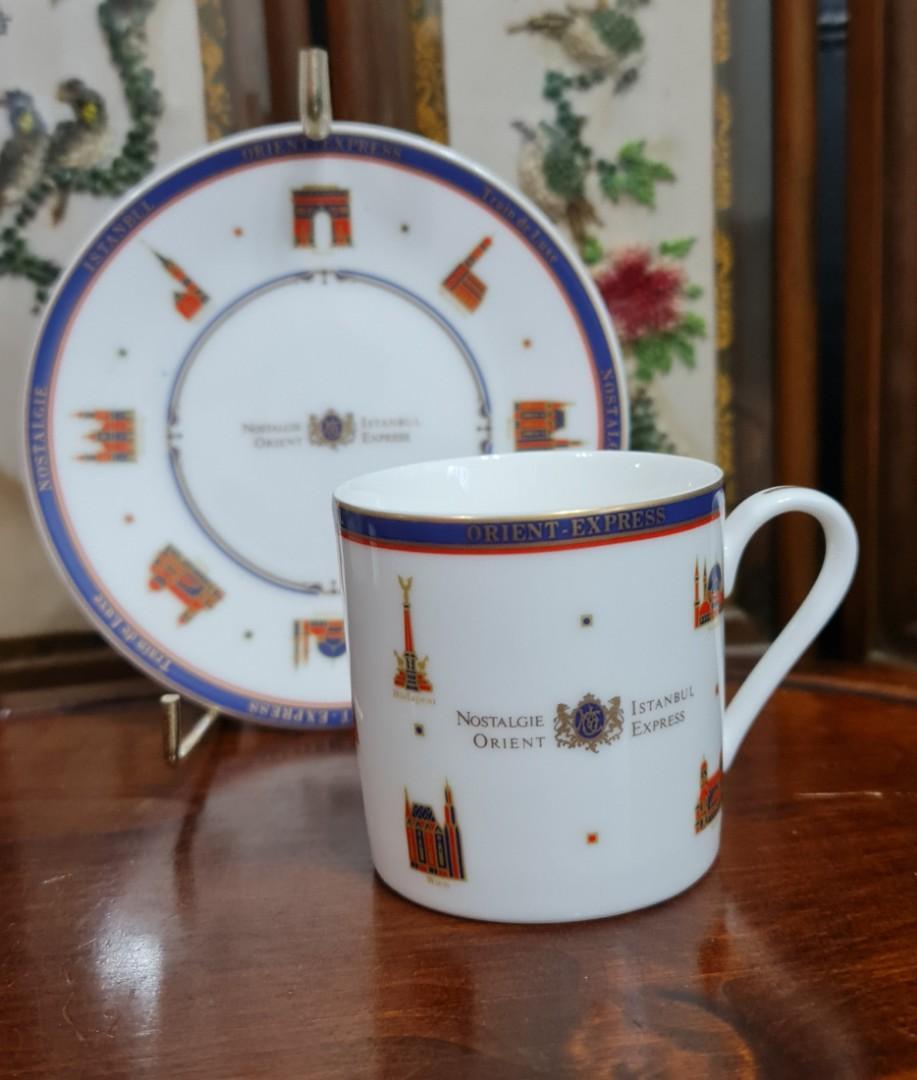 Limited Istanbul Orient Express Cup & Saucer, Furniture & Home Living ...