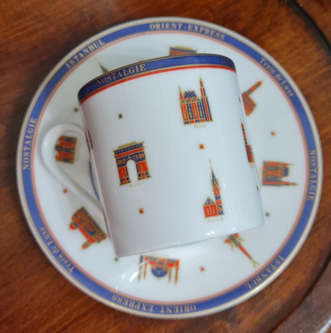 Limited Istanbul Orient Express Cup & Saucer, Furniture & Home Living ...