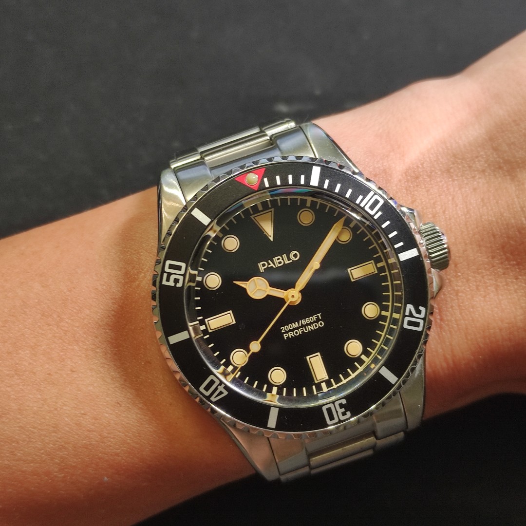 Pablo Profundo VB-1 Diver watch, Men's Fashion, Watches & Accessories ...
