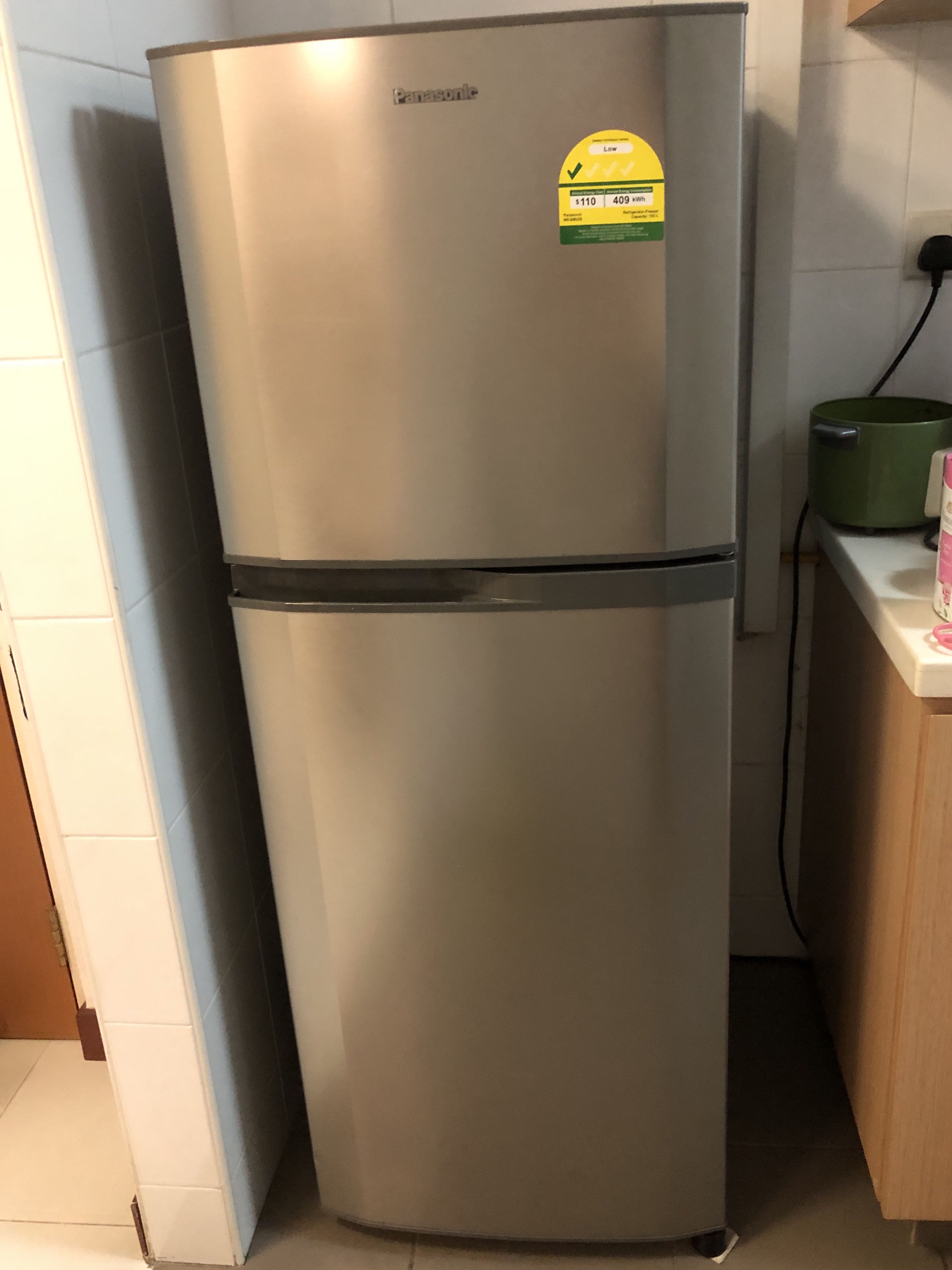 Panasonic 188L fridge, TV & Home Appliances, Kitchen Appliances ...
