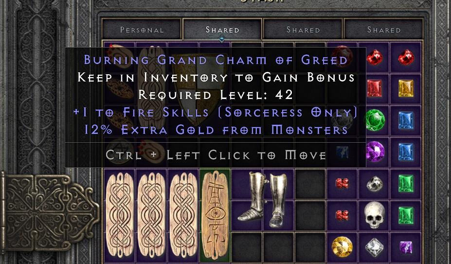 [PC] Burning Grand Charm Fire Sorceress Skill, Video Gaming, Gaming ...
