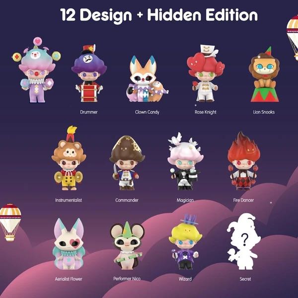 Popmart Dimoo Midnight Circus, Hobbies & Toys, Toys & Games on Carousell