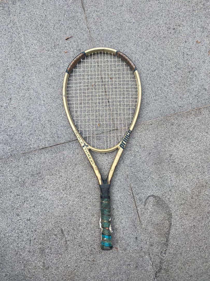 Prince triple threat tennis racket, Sports Equipment, Sports & Games ...