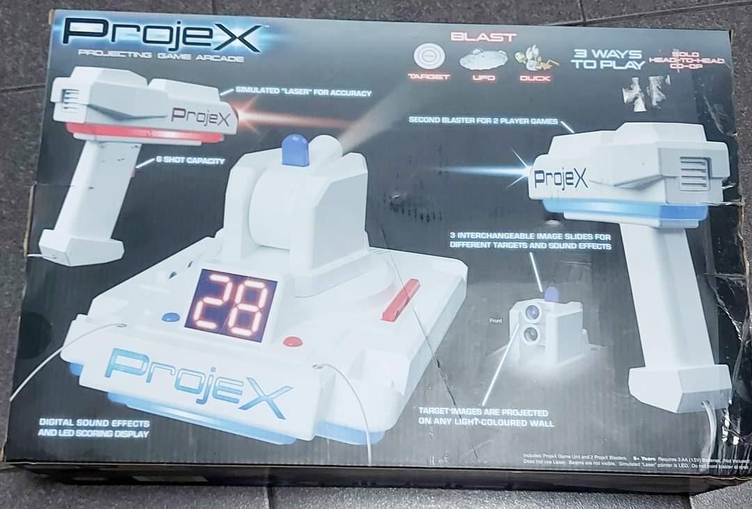 ProjeX Image Projecting Arcade Game, Hobbies & Toys, Toys & Games on ...