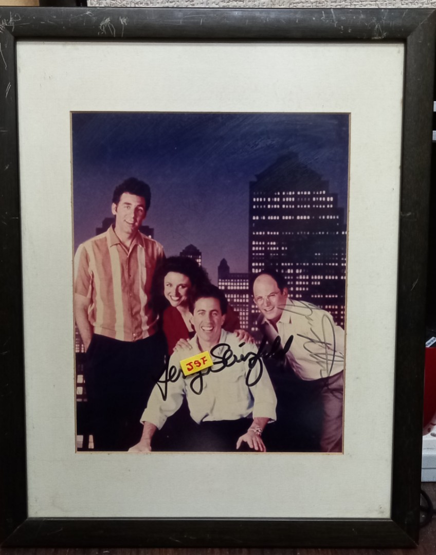 Rare Original Seinfeld Autographed, Hobbies & Toys, Memorabilia ...