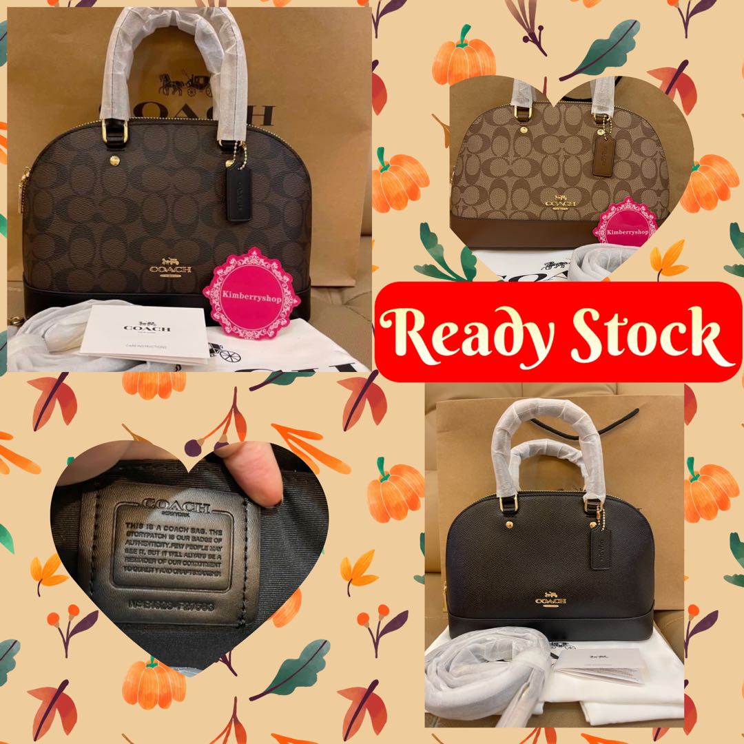 Ready Stock authentic coach 27583 27591 mini Sierra, Women's Fashion ...