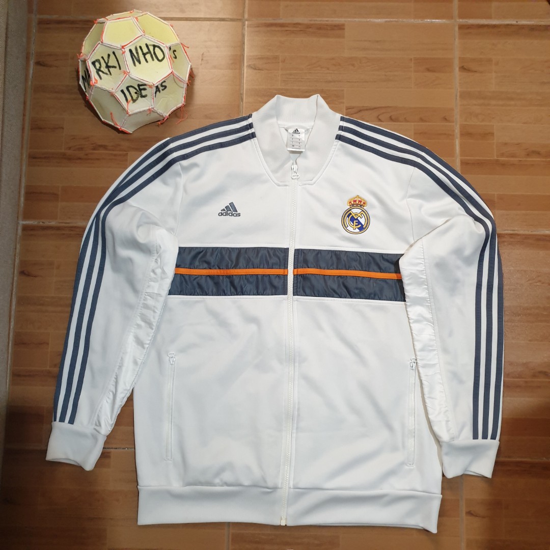 Real Madrid Track jacket, Men's Fashion, Coats, Jackets and Outerwear ...