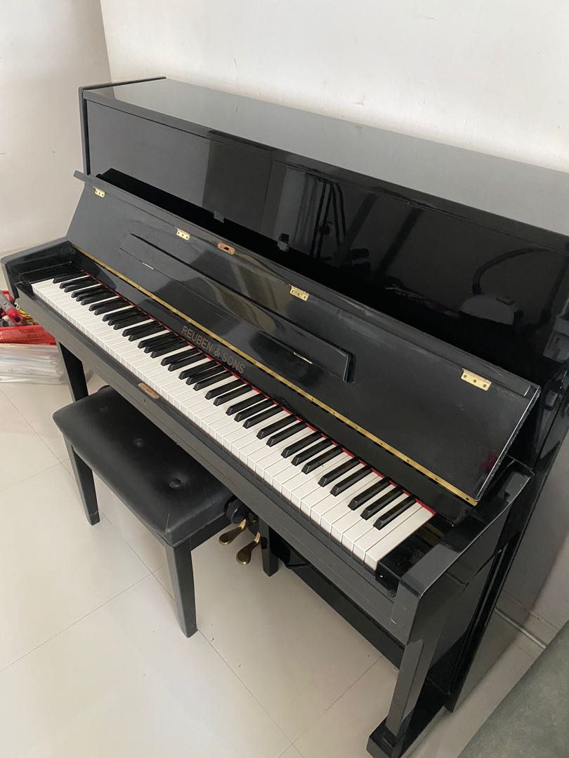Reuben & Sons Piano, Hobbies & Toys, Music & Media, Musical Instruments ...