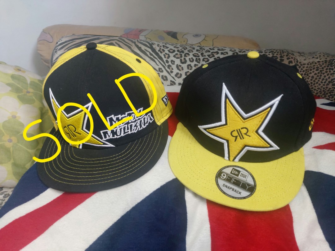 Rockstar new era cap, Men's Fashion, Watches & Accessories, Caps & Hats ...
