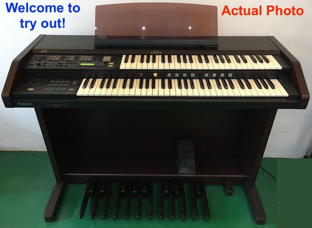 ROLAND Atelier Organ AT-15 (Showpiece set) AT15, Hobbies & Toys, Music ...