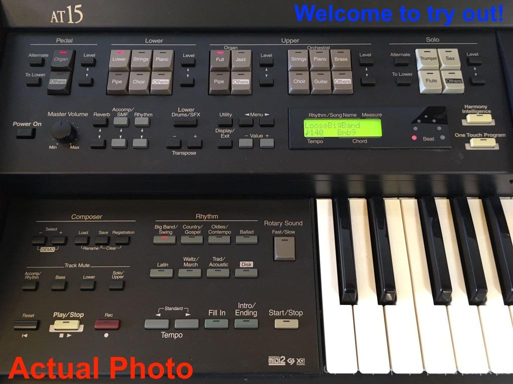 ROLAND Atelier Organ AT-15 (Showpiece set) AT15, Hobbies & Toys, Music ...